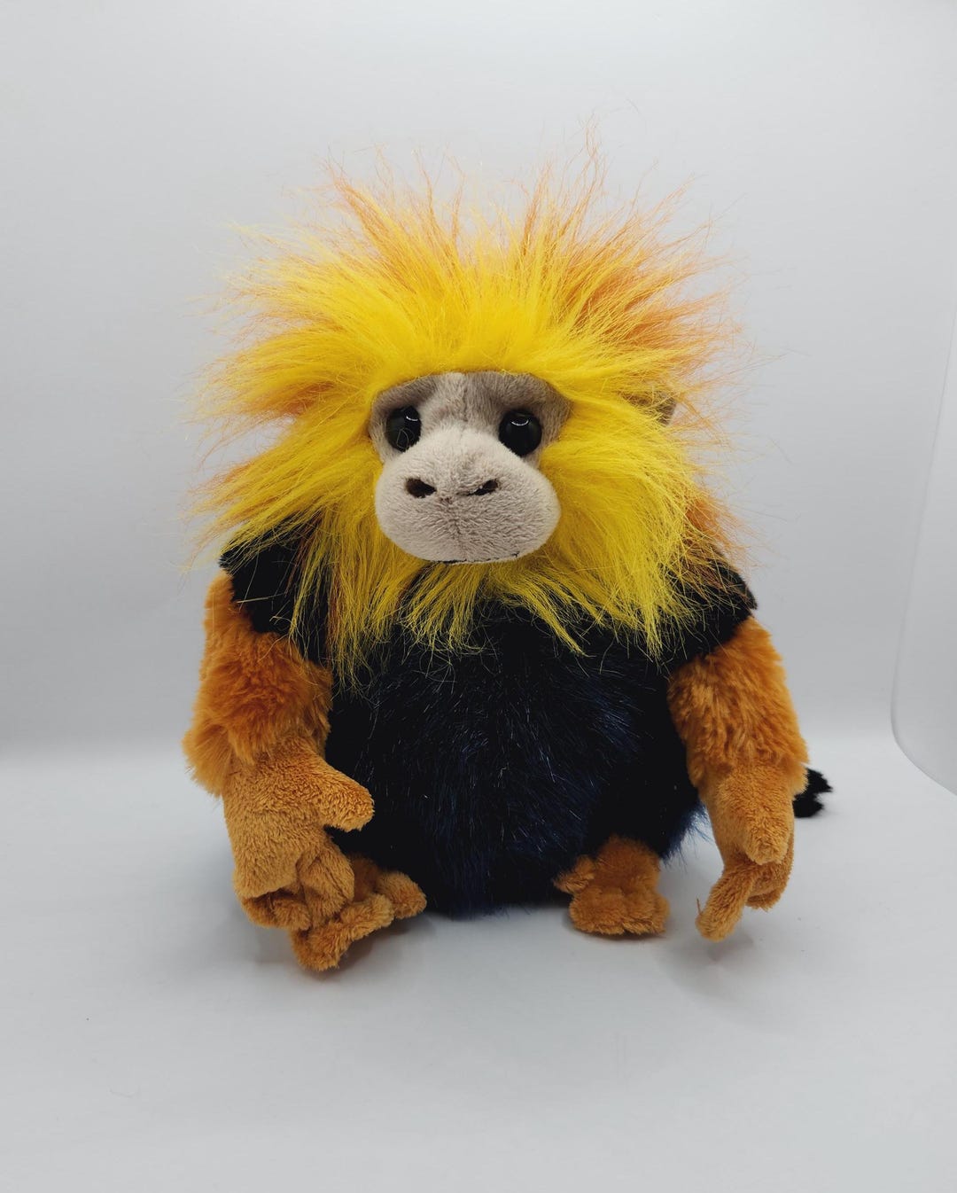 Vintage GANZ Webkinz ~ Golden Lion Tamarin Monkey -- No Code (8 Inch ...