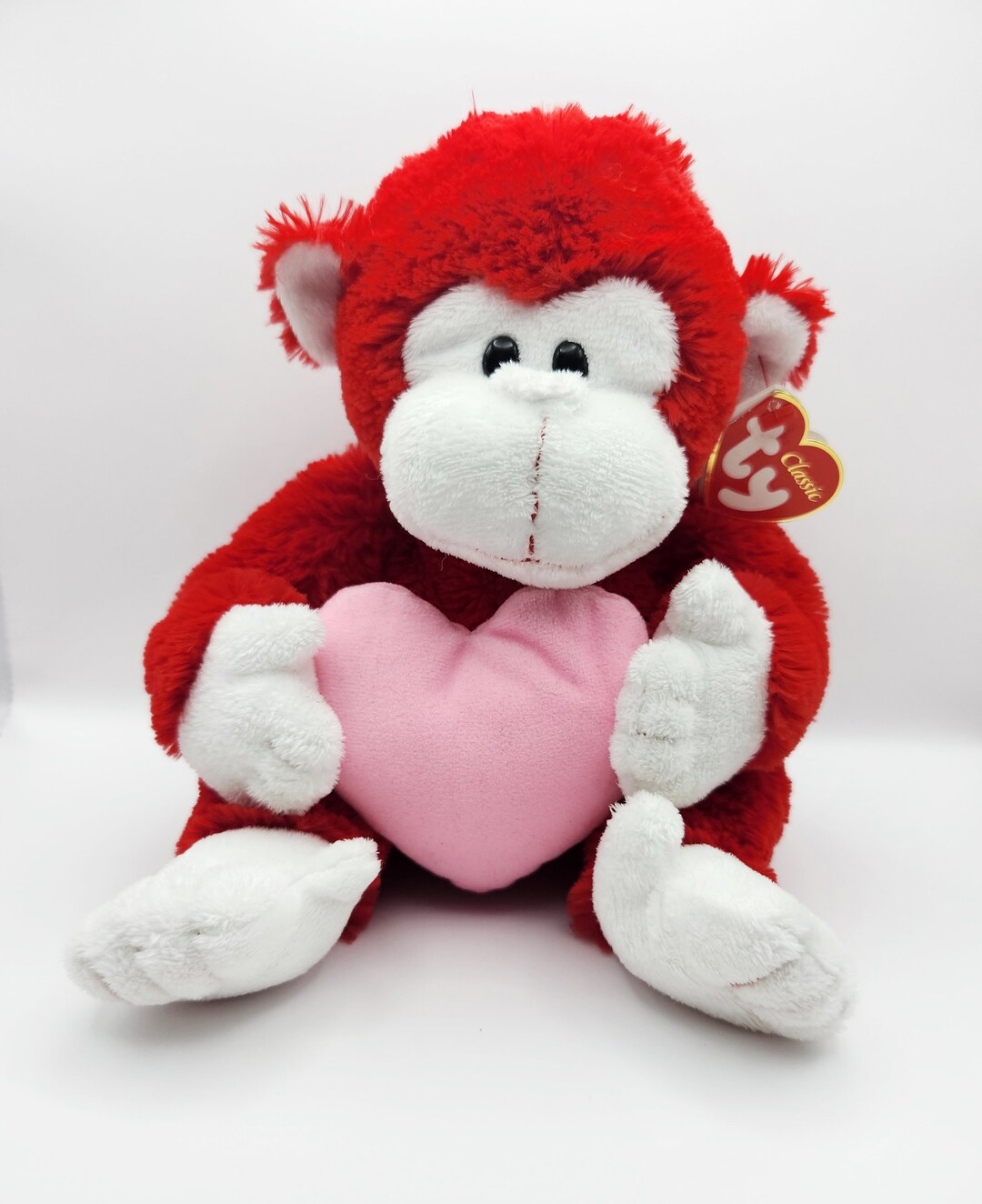 Vintage Ty Classics Collection 'dynamite' the Red Monkey (13 Inch ...
