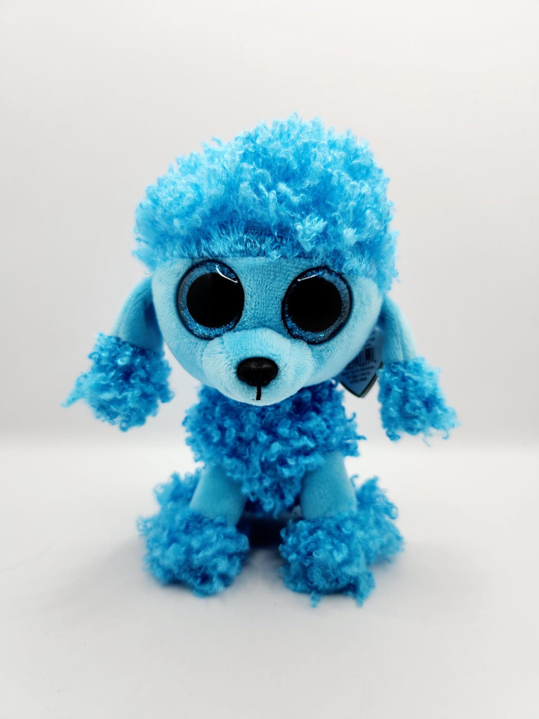 Vintage Ty Beanie Boo 'mandy' the Blue Poodle Dog (6 Inch) - Creased ...