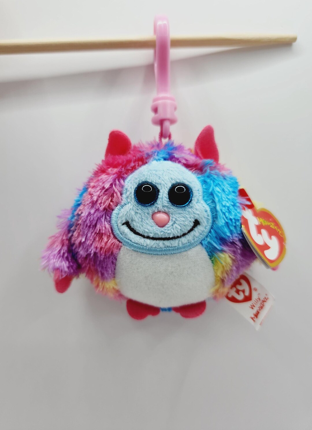 Vintage Ty Monstaz 'willy' the Monster - *key Clip* (3 Inch) - Etsy