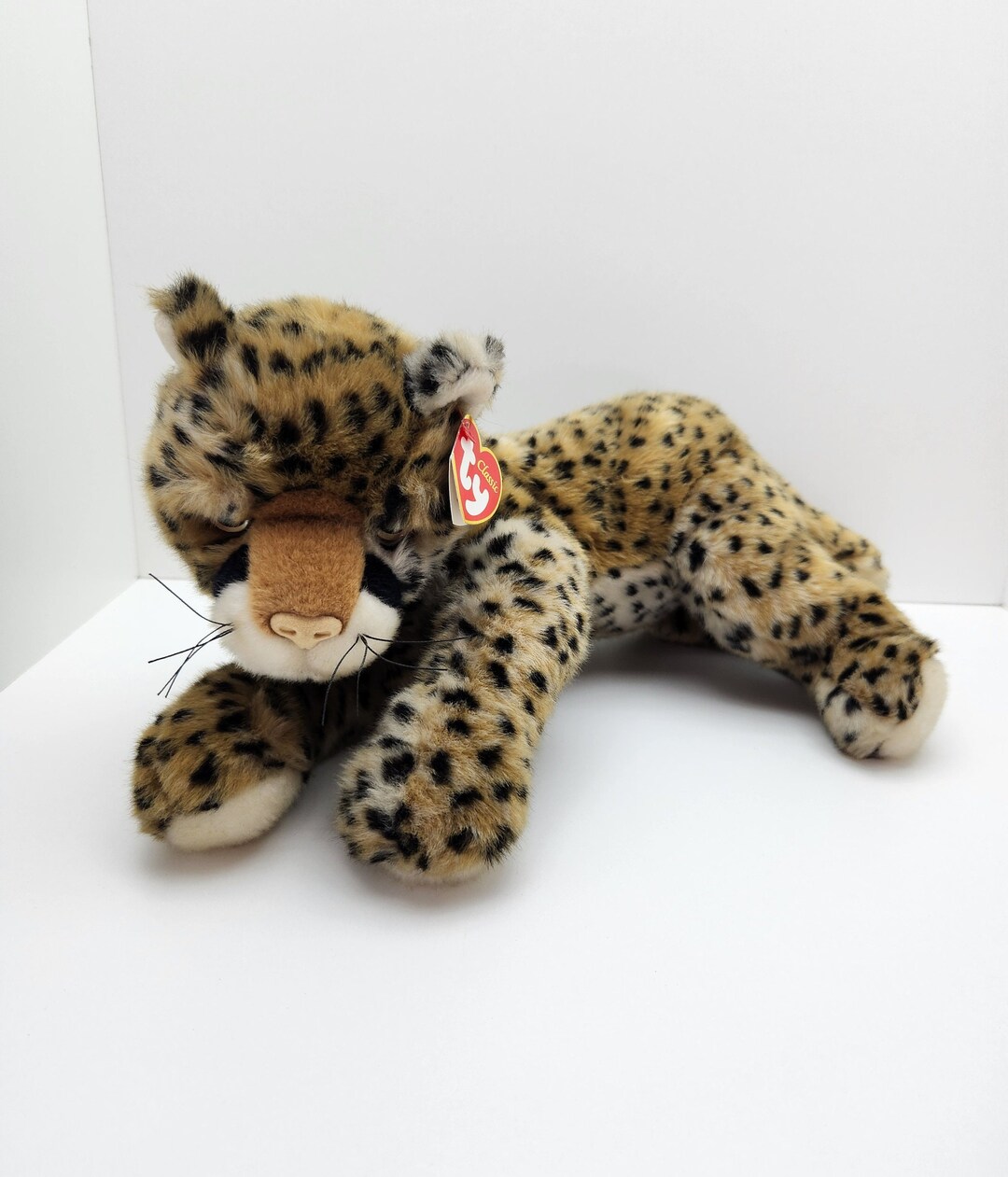Vintage Ty Classics 'piston' the Cheetah 13 Inch rare - Etsy