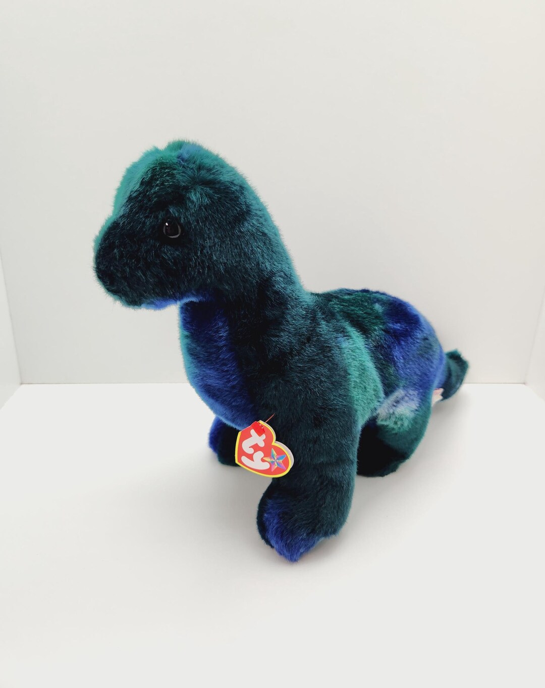 Vintage Ty Beanie Buddy 'bronty' the Brontosaurus (10 Inch) *rare* - Etsy