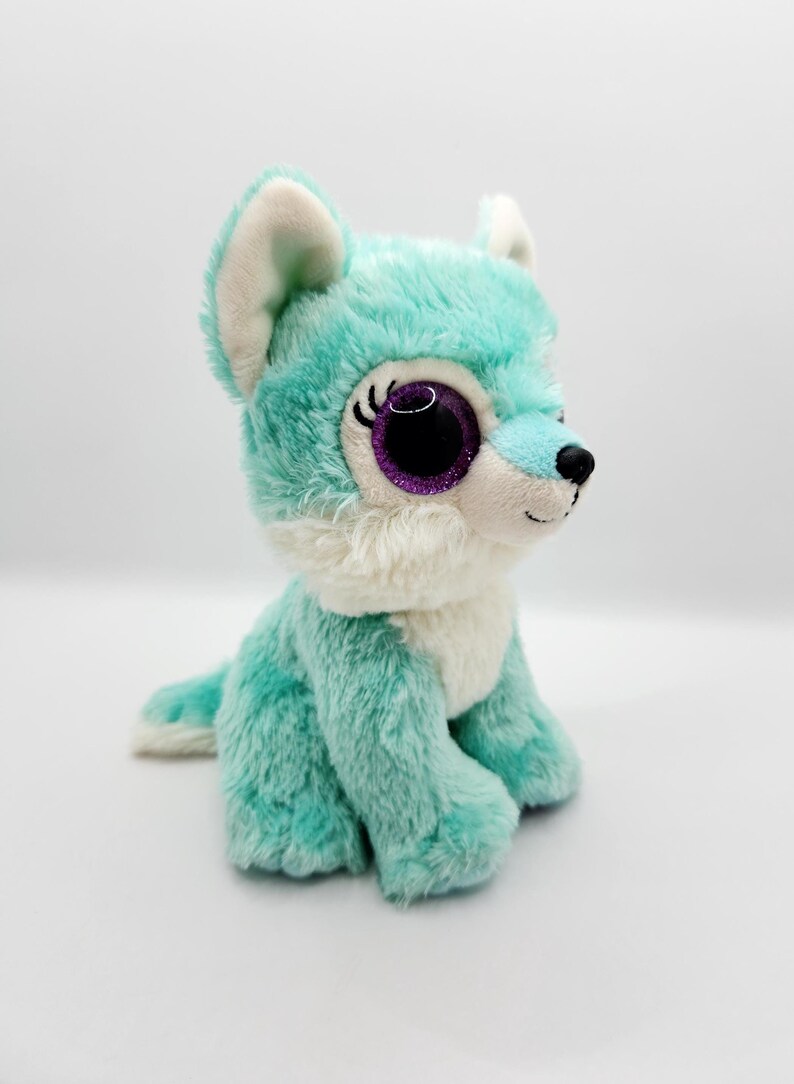 Ty Beanie Boo "jade" the Wolf - Great Wolf Lodge Exclusive (6 Inch ...