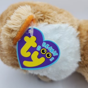 Vintage Ty Beanie Boo 'rebel' the Meerkat (medium 9 Inch) Purple Tag ...