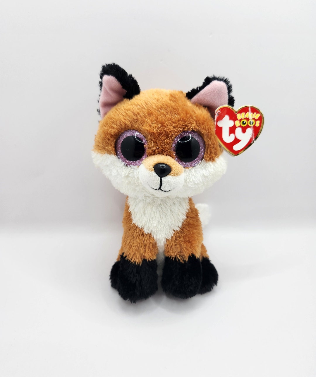 Ty Beanie Boo 'slick' the Fox 6 Inch - Etsy
