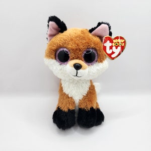 Ty Beanie Boo 'slick' the Fox 6 Inch - Etsy