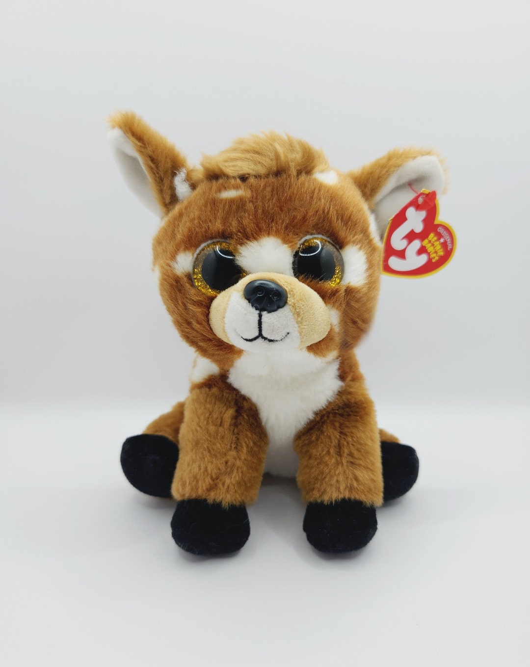 Vintage Ty Beanie Baby 'buckley' the Reindeer (6.5 Inch) - Etsy