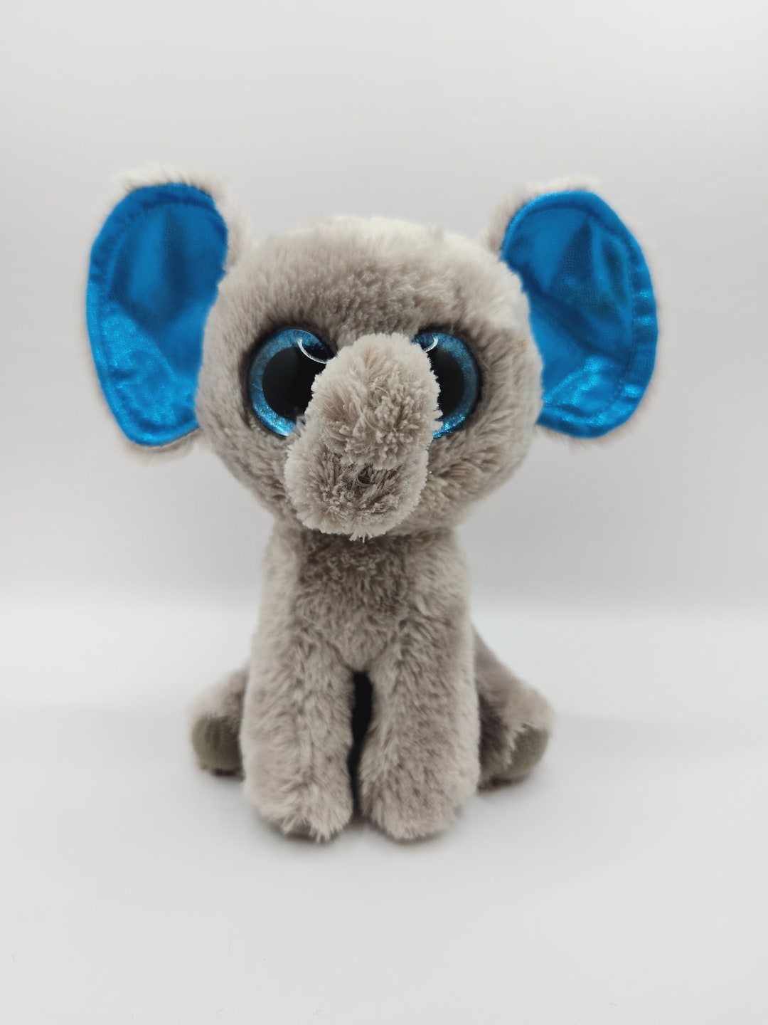 Vintage Ty Beanie Boo 'peanut' the Elephant 6 Inch glitter Eye Version ...