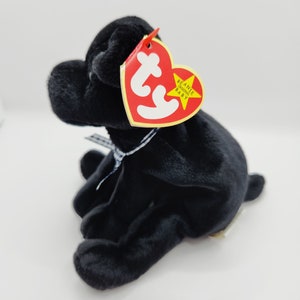 Ty Beanie Baby 'luke' the Black Labrador Retriever Dog 6 Inch - Etsy