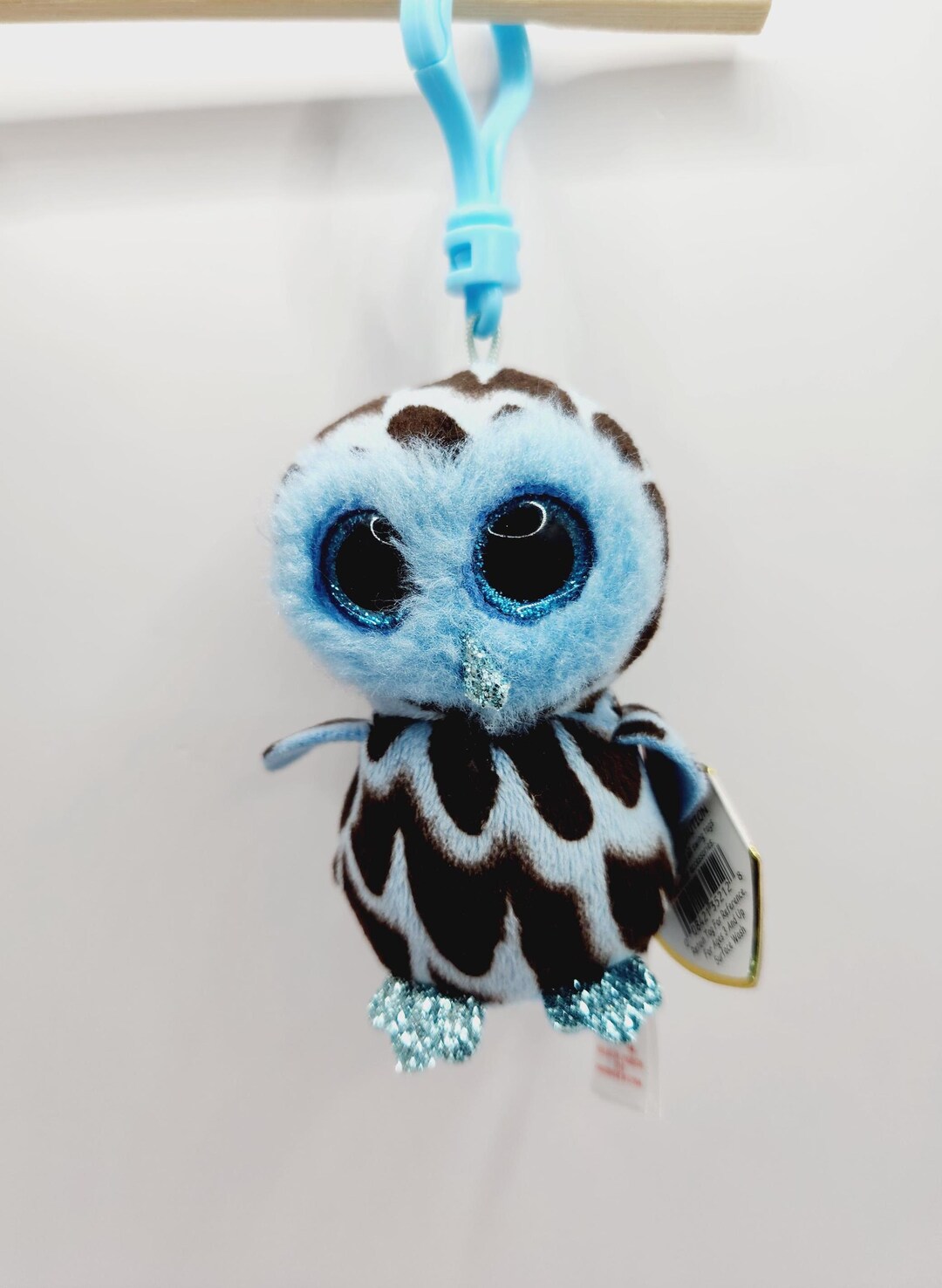 Ty Beanie Boo 'yago' the Blue Owl - *key Clip* (4 Inch) *rare* - Etsy