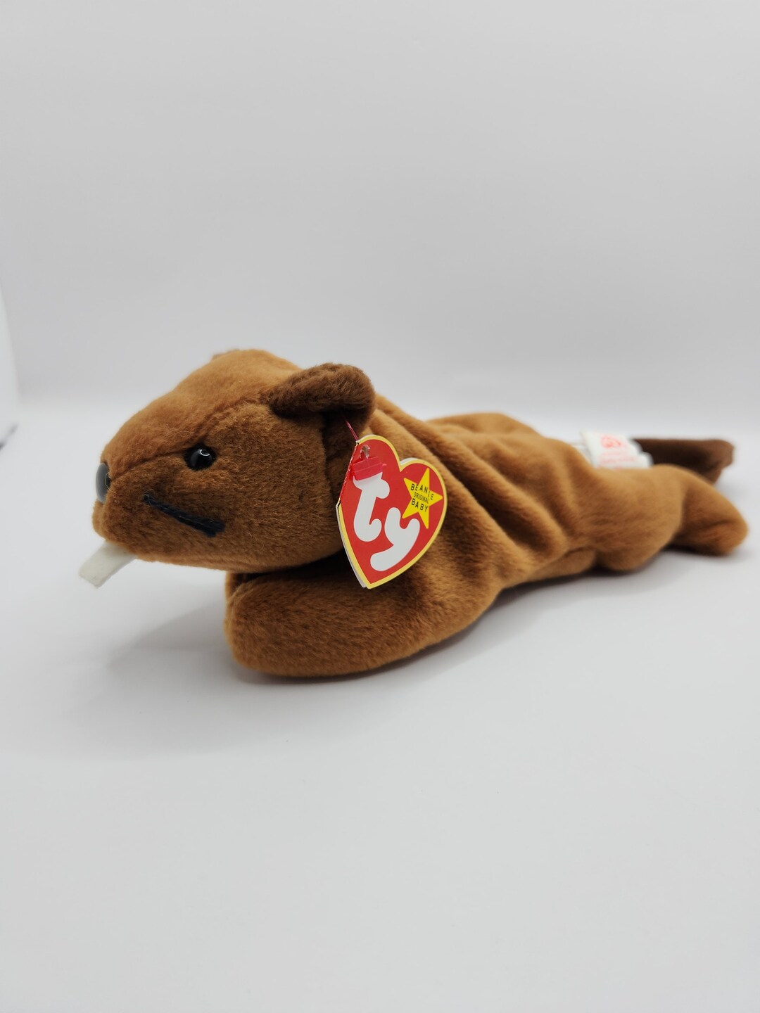 Vintage Ty Beanie Baby 'bucky' the Beaver 8.5 Inch - Etsy
