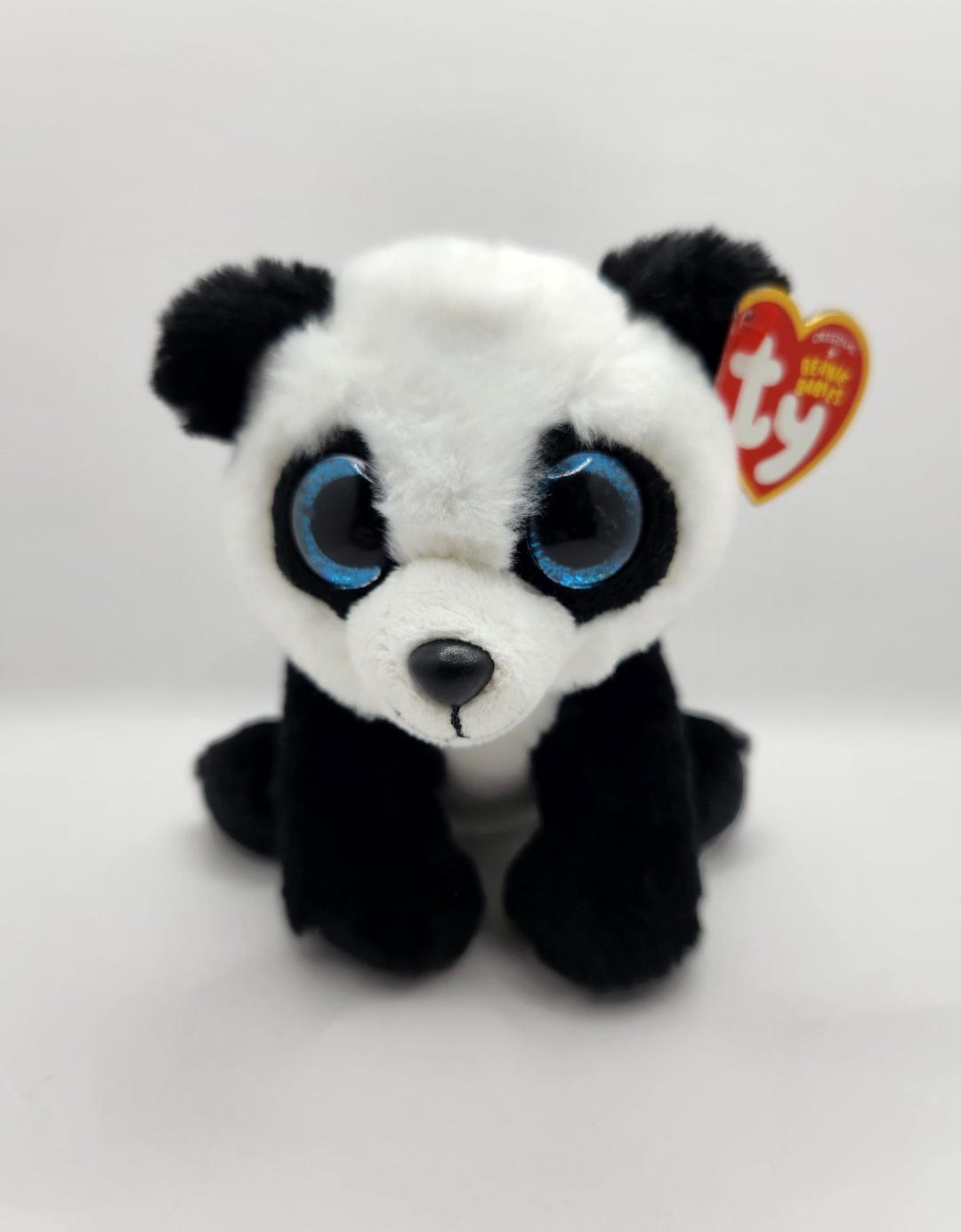 Vintage Ty Beanie Baby 'baboo' the Panda Bear (6 Inch) Blue Eye Version ...