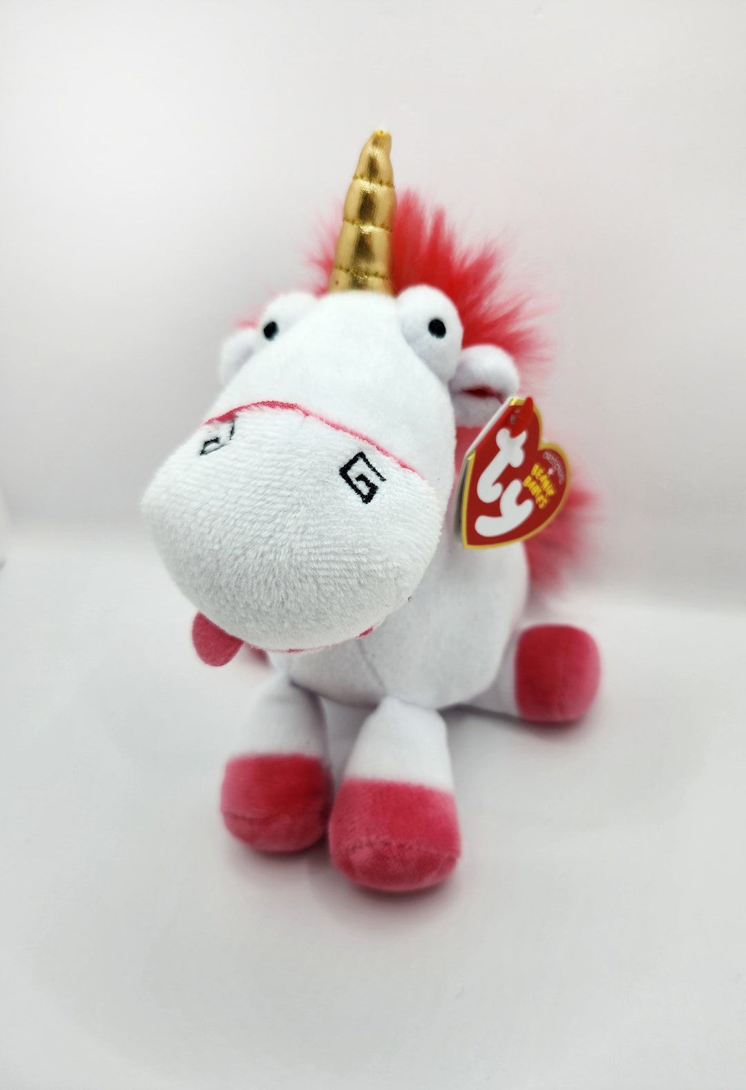 Vintage Ty Beanie Baby 'fluffy' the Unicorn From Despicable Me 3 Movie ...