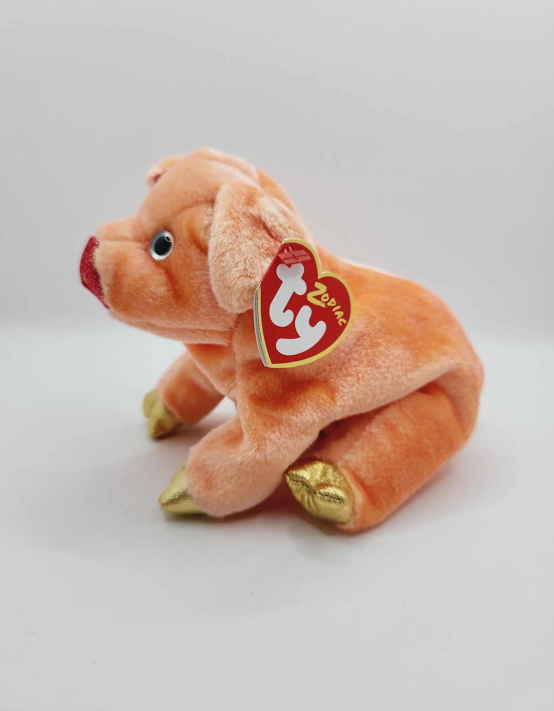 Vintage Ty Beanie Baby 'pig' the Chinese Zodiac Pig (6 Inch) - Etsy