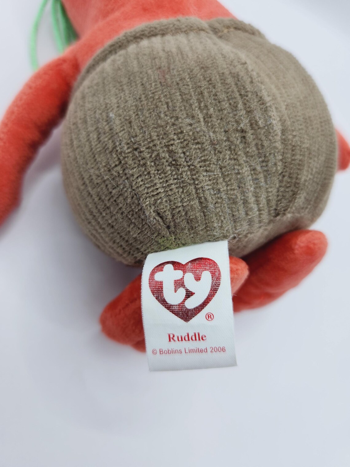 Vintage Ty Beanie Baby “ruddle” the Red Boblin - From the TV Show the Boblins (6 Inch) - Etsy