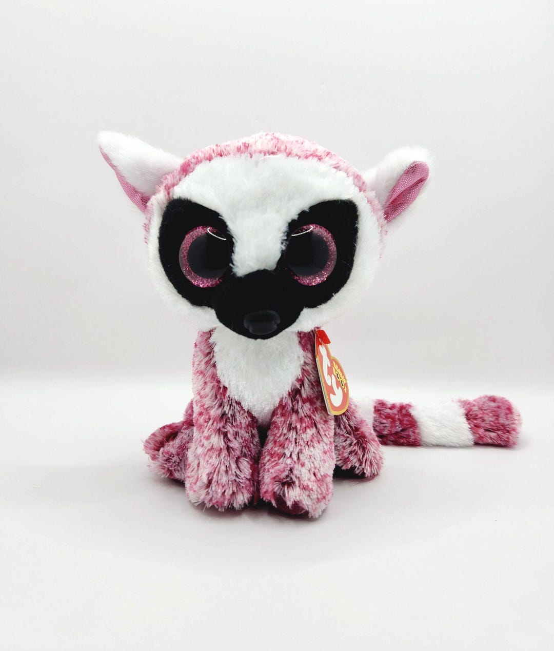 Vintage Ty Beanie Boo 'leeann' the Pink Lemur (6 Inch) - Etsy