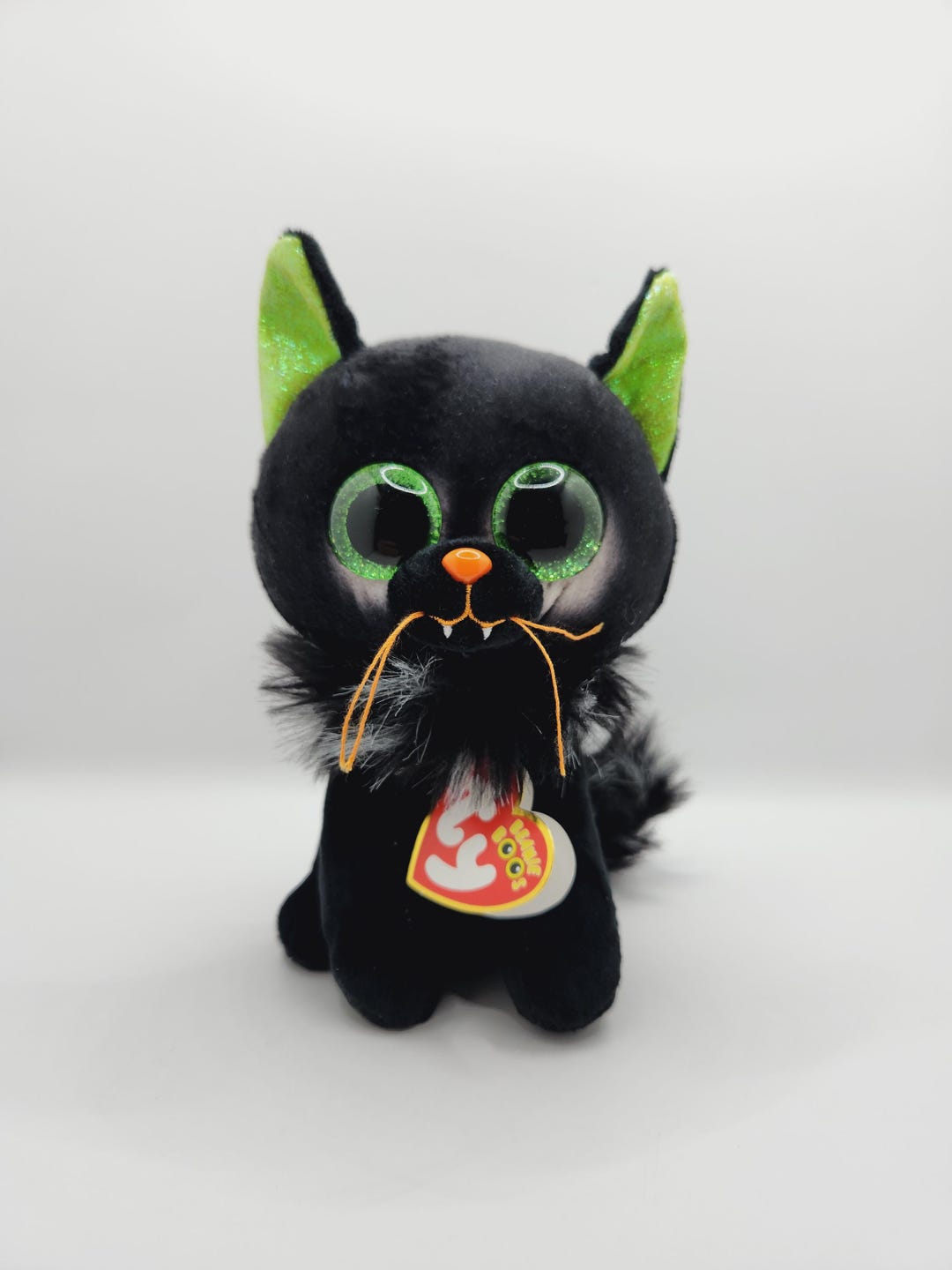 Vintage Ty Beanie Boo 'oleander' the Black Cat (6 Inch) - Etsy