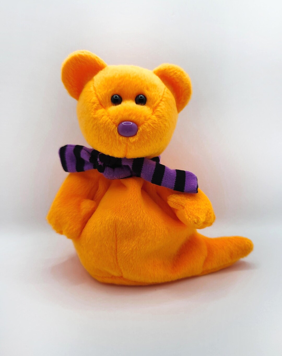 Ty Beanie Baby 'shivers' the Orange Ghost (7 Inch) - No Hang Tag - Etsy