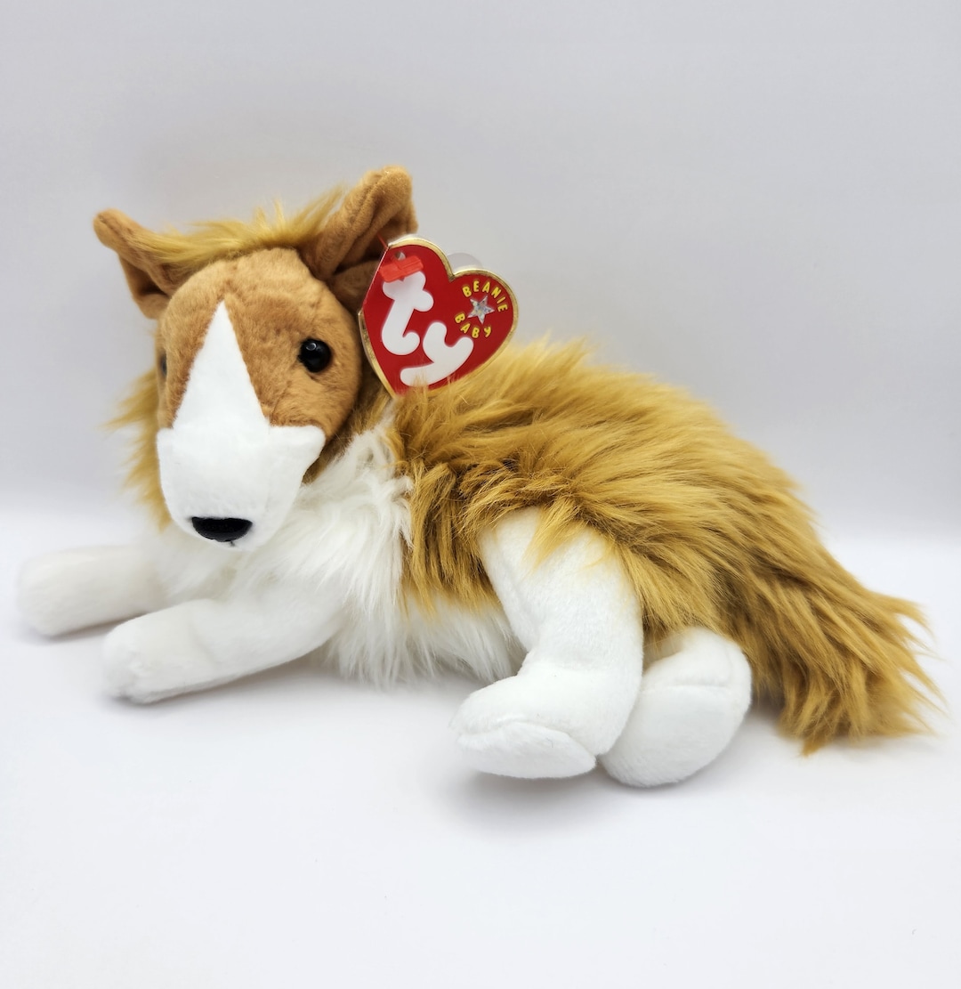 Ty Beanie Baby 'cassie' the Collie Dog 6 Inch - Etsy
