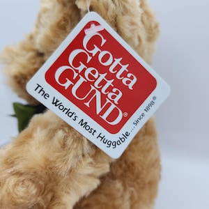 Vintage Gund Brown Teddy Bear Plush (7 Inch) - Etsy