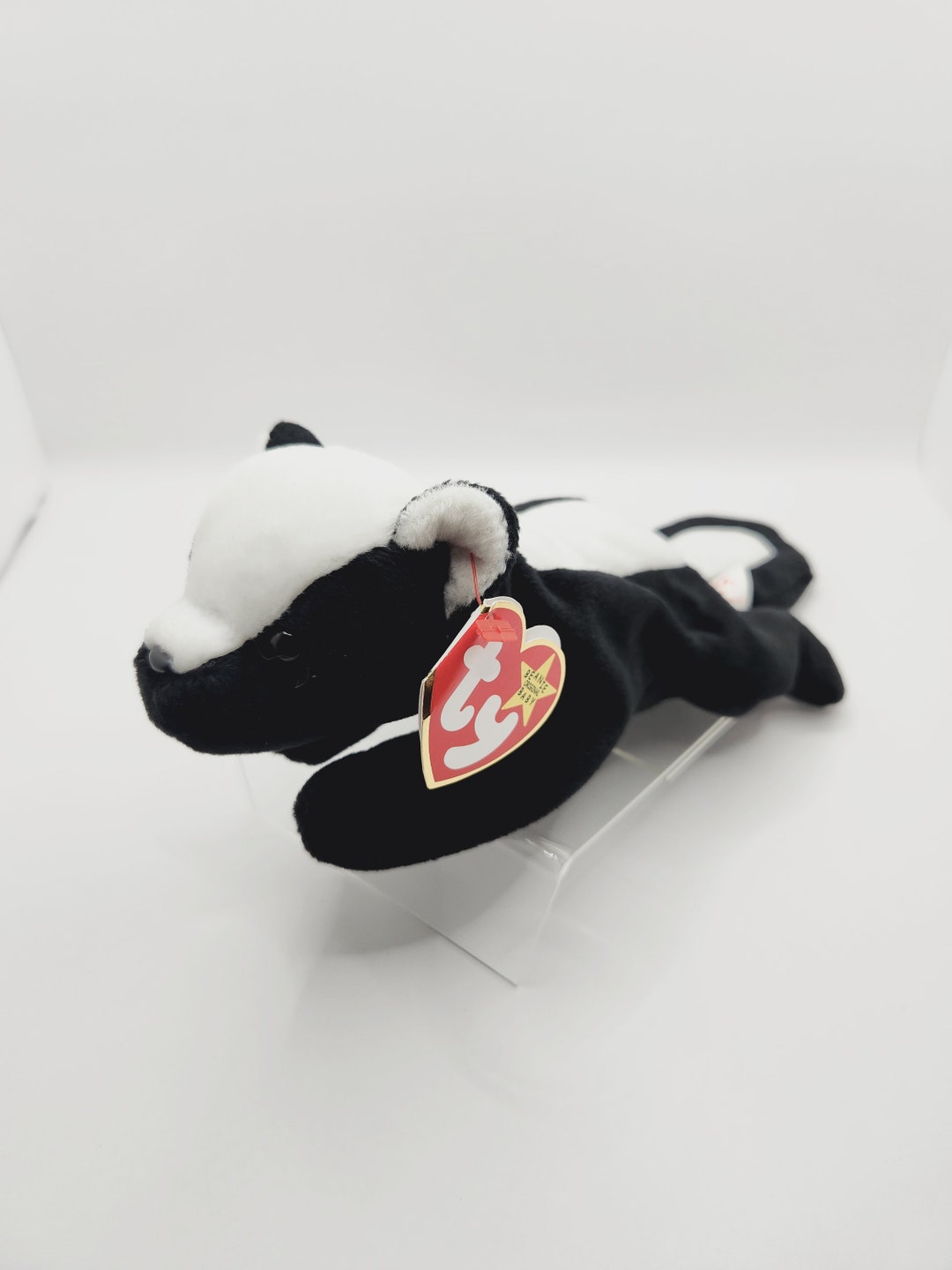 Vintage Ty Beanie Baby 'stinky' the Skunk (8 Inch) - Etsy