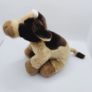 Vintage GANZ Webkinz Brown Cow No Code - Etsy