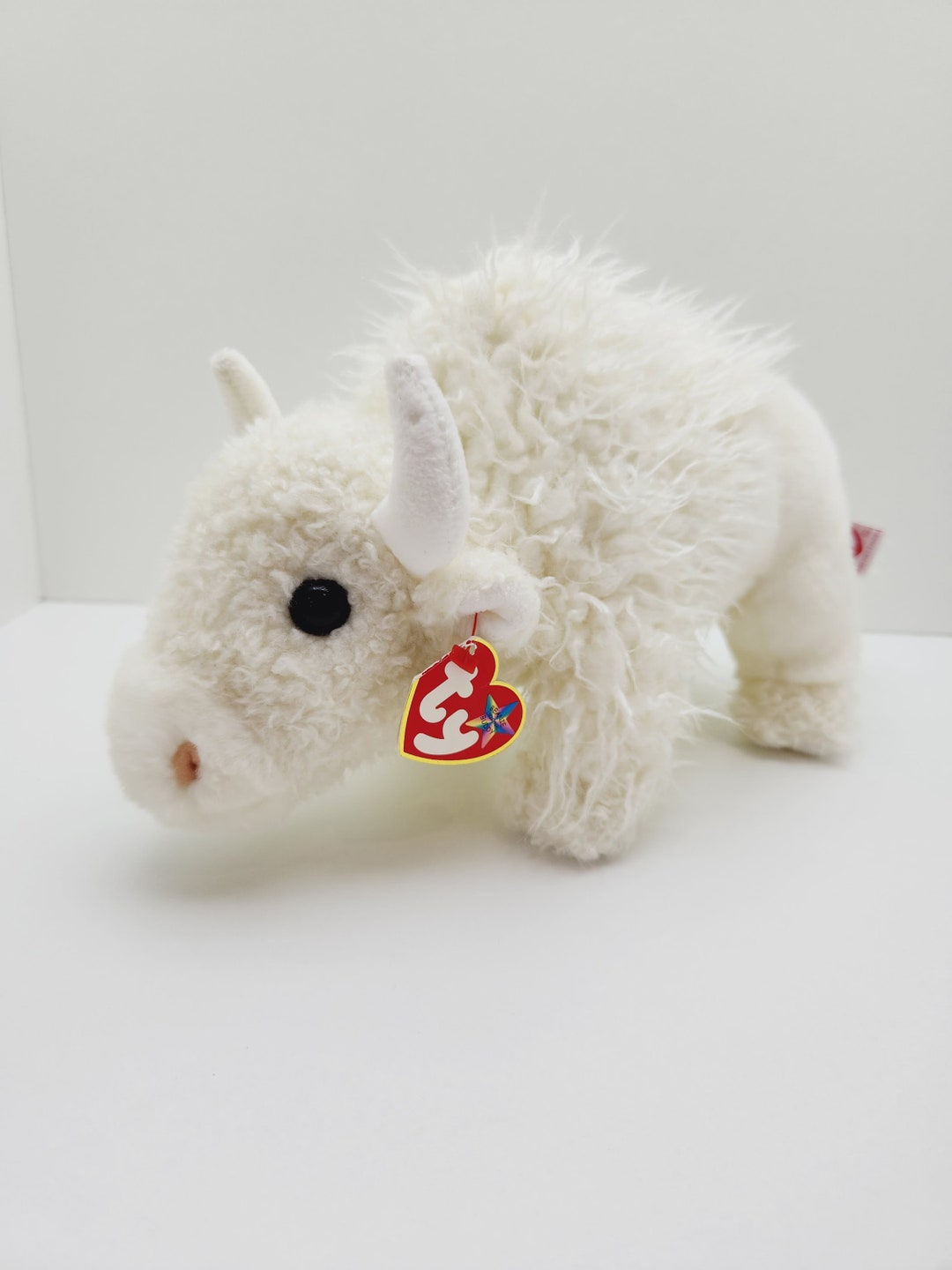 Ty Beanie Buddy 'roam' the White Buffalo 11 Inch rare - Etsy