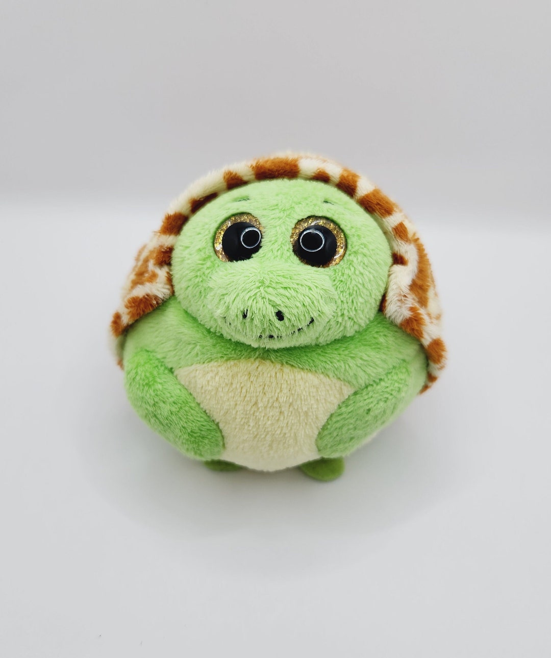 Ty Beanie Ballz ' Zoom' the Turtle Plush Ball 5 Inch - Etsy