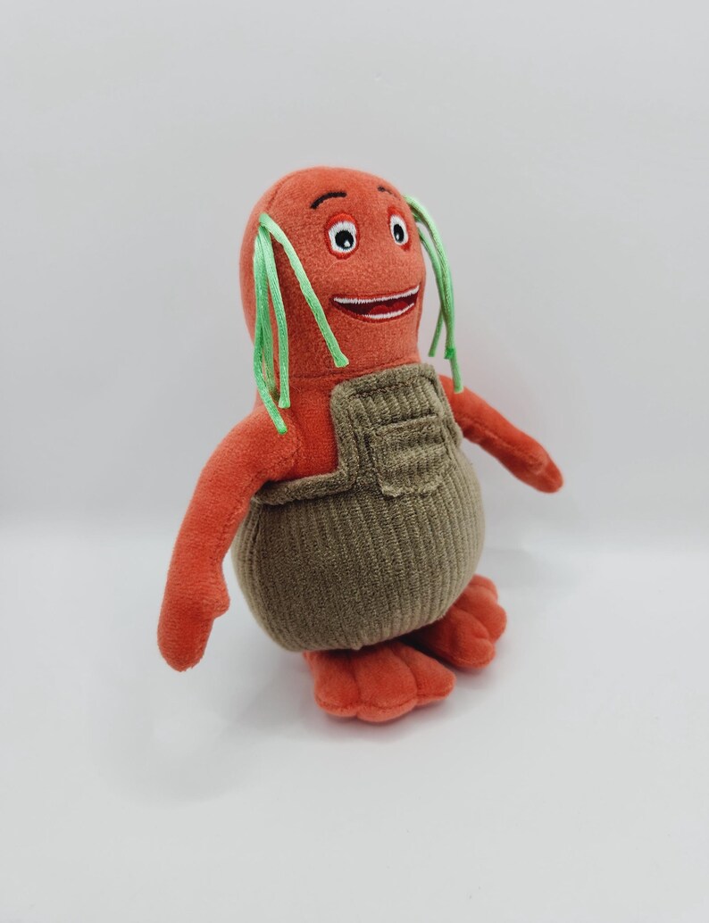 Vintage Ty Beanie Baby “ruddle” the Red Boblin - From the TV Show the Boblins (6 Inch) - Etsy