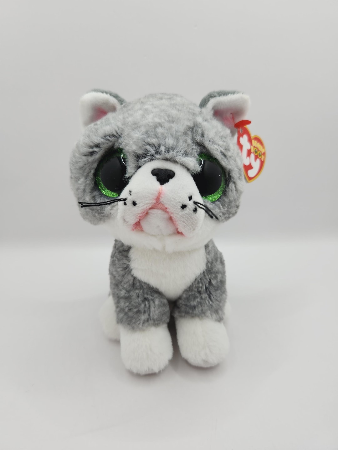 Vintage Ty Beanie Boo "fergus" the Cat (6 Inch) - Etsy