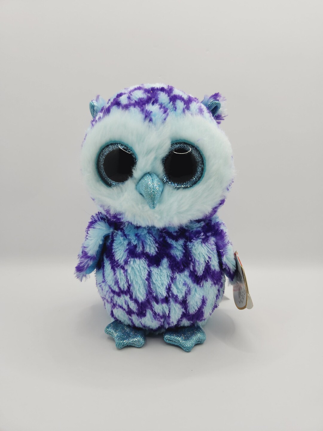 Vintage Ty Beanie Boo 'oscar' the Owl (6 Inch) - Damaged Hang Tag - Etsy
