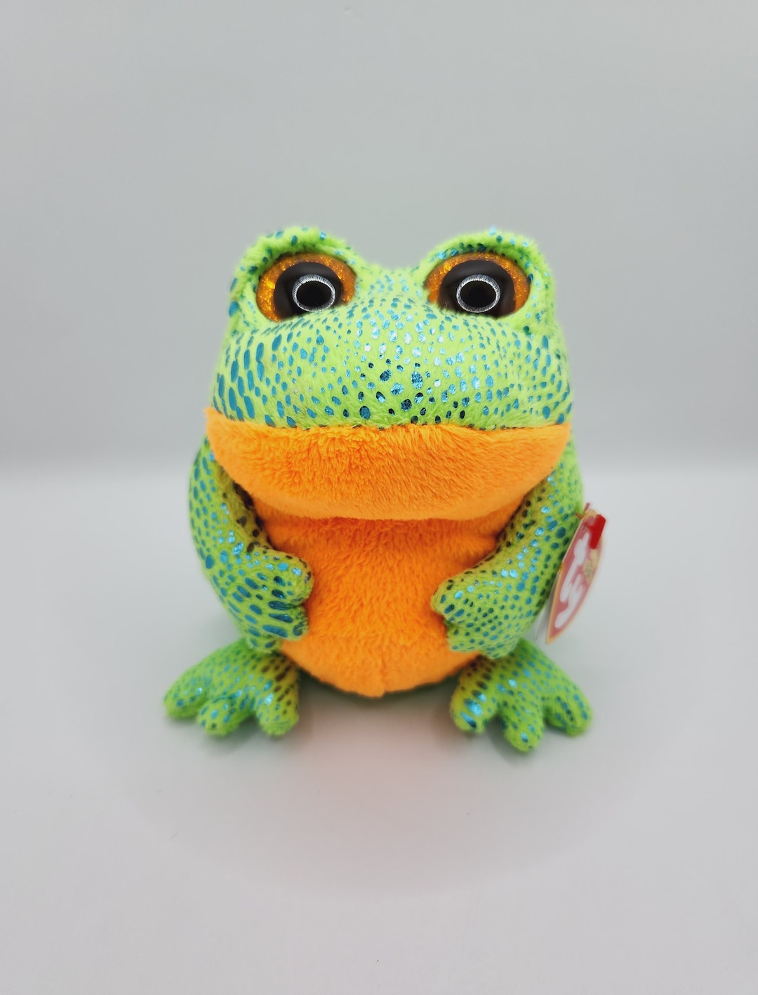 Vintage TY Beanie Boo 'speckles' the Frog (6 Inches) - Etsy