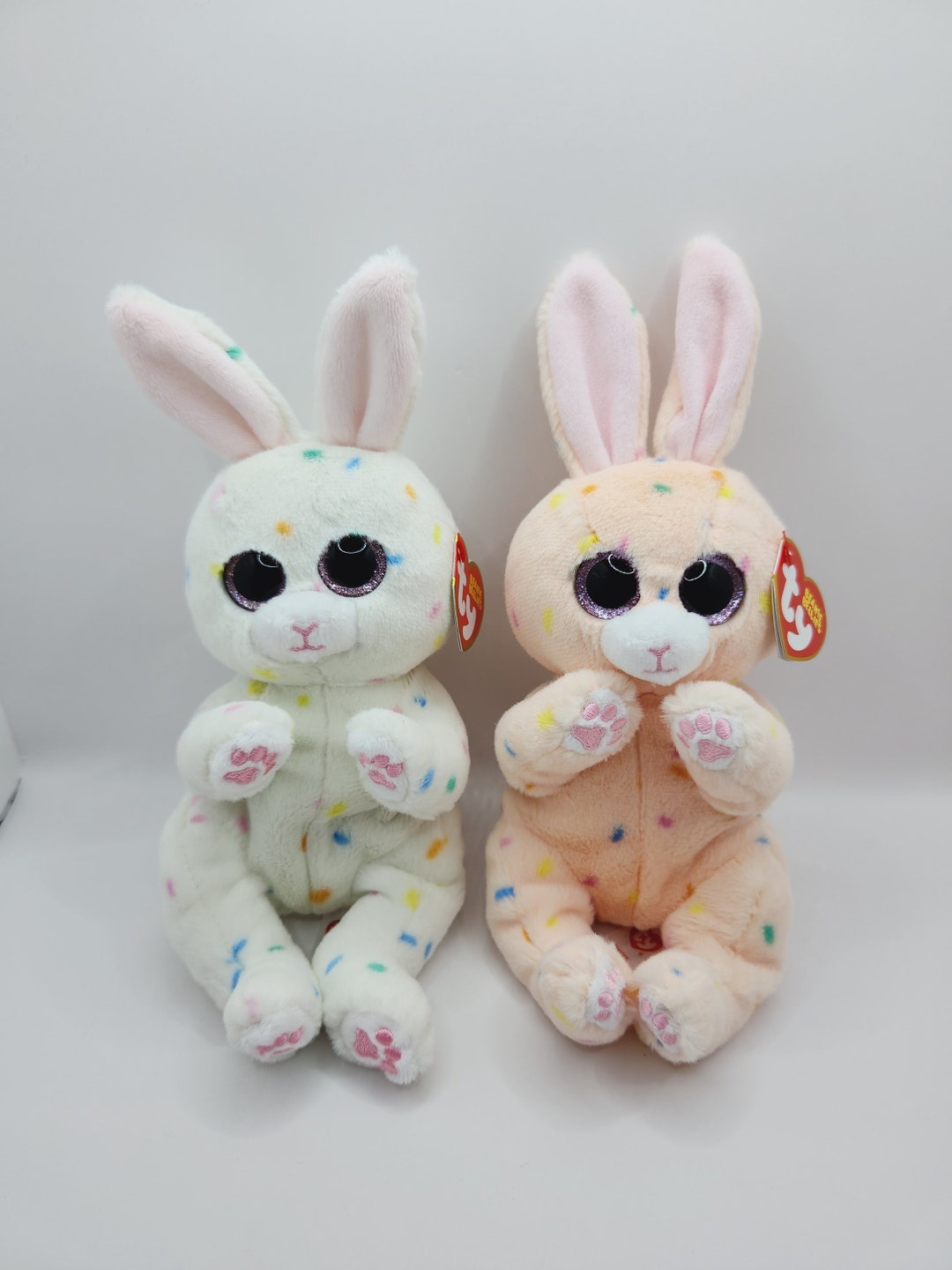 Vintage Ty Beanie Bellies Collection 'meringue & Peaches' the Easter ...