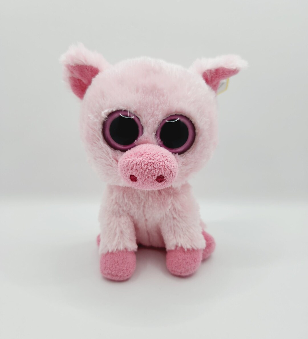 Vintage Ty Beanie Boo 'corky' the Pig (6 Inch) - Etsy