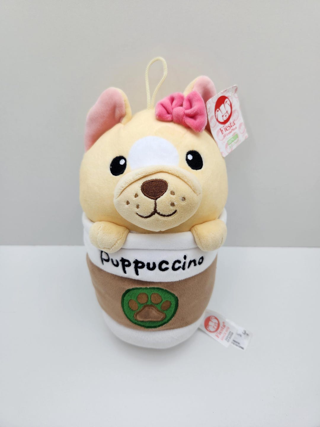 Vintage Fiesta Puppuccino Plush Toy Dog in Cup (9 Inch) - Etsy