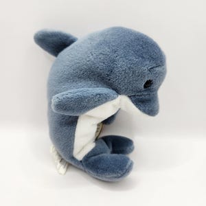 Vintage Ty Beanie Baby 'echo' the Dolphin (6.5 Inch) *rare* ALL CAPS ...