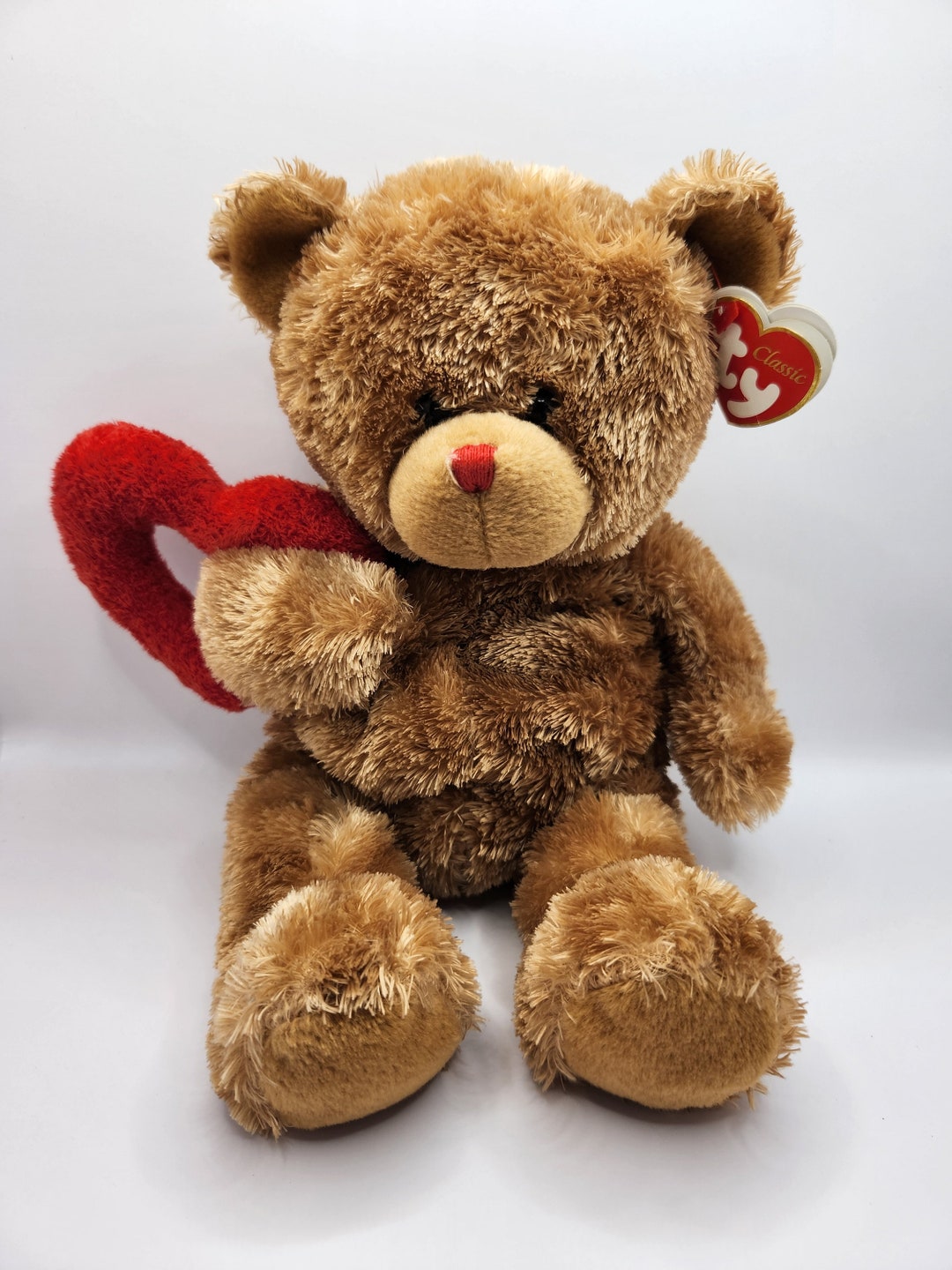 Vintage Ty Classics Collection 'everheart' the Bear Holding a Heart 13 ...