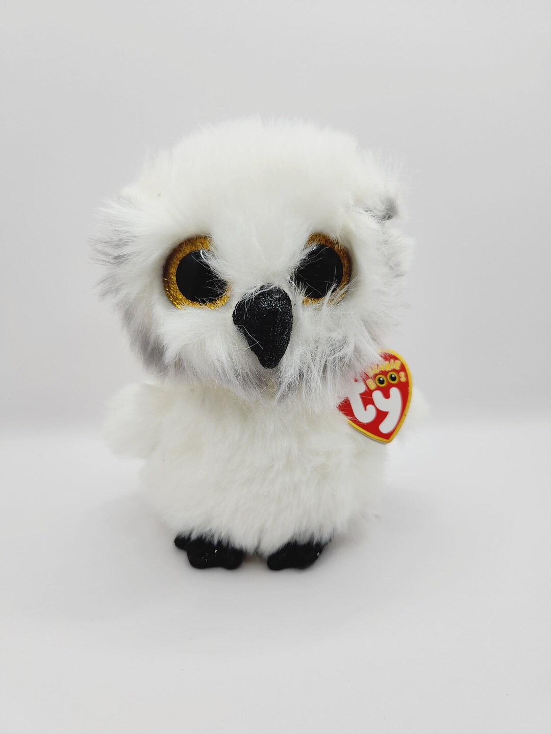 Ty Beanie Boo 'austin' the White Owl 6 Inch - Etsy