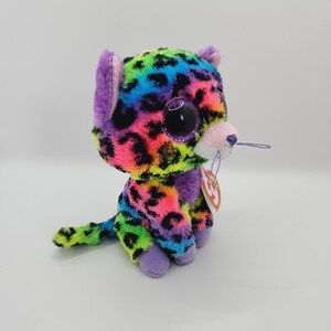 Vintage Ty Beanie Boo 'trixie' the Rainbow Leopard (6 Inch) - Justice ...