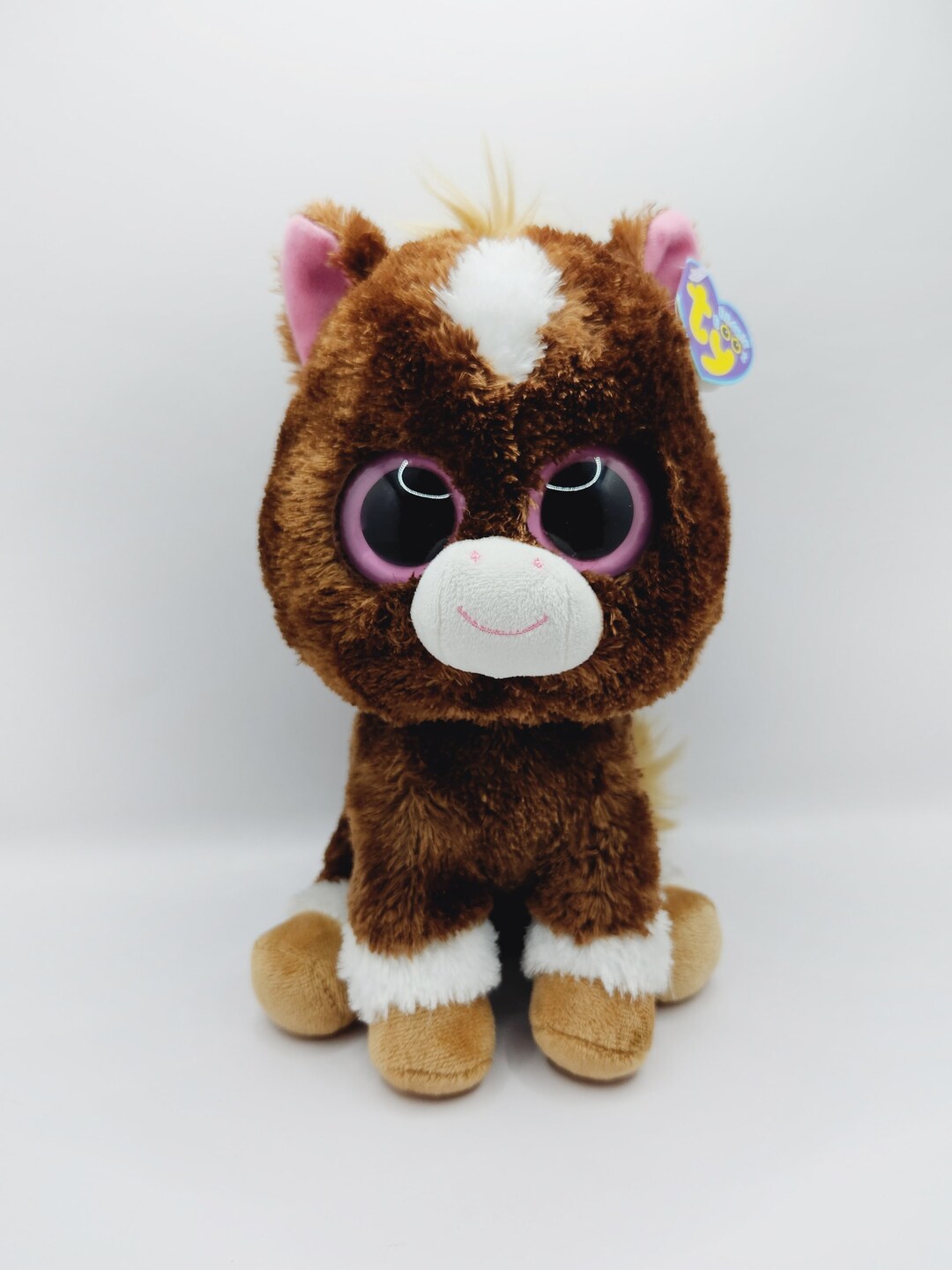 Vintage Ty Beanie Boo 'dakota' the Horse (medium 9 Inch) Blonde Mane ...