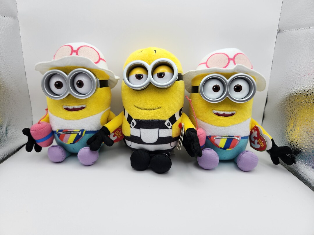 Vintage Ty Beanie Babies 'jerry and 'tom' the Minions From Despicable ...