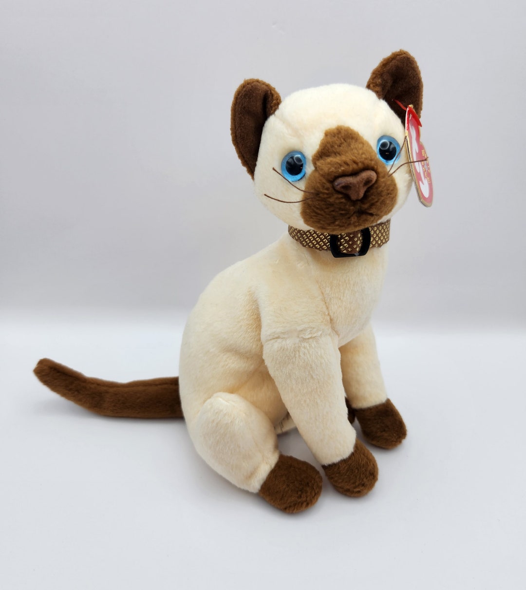 Ty Beanie Baby 'siam' the Siamese Cat 7 Inch - Etsy