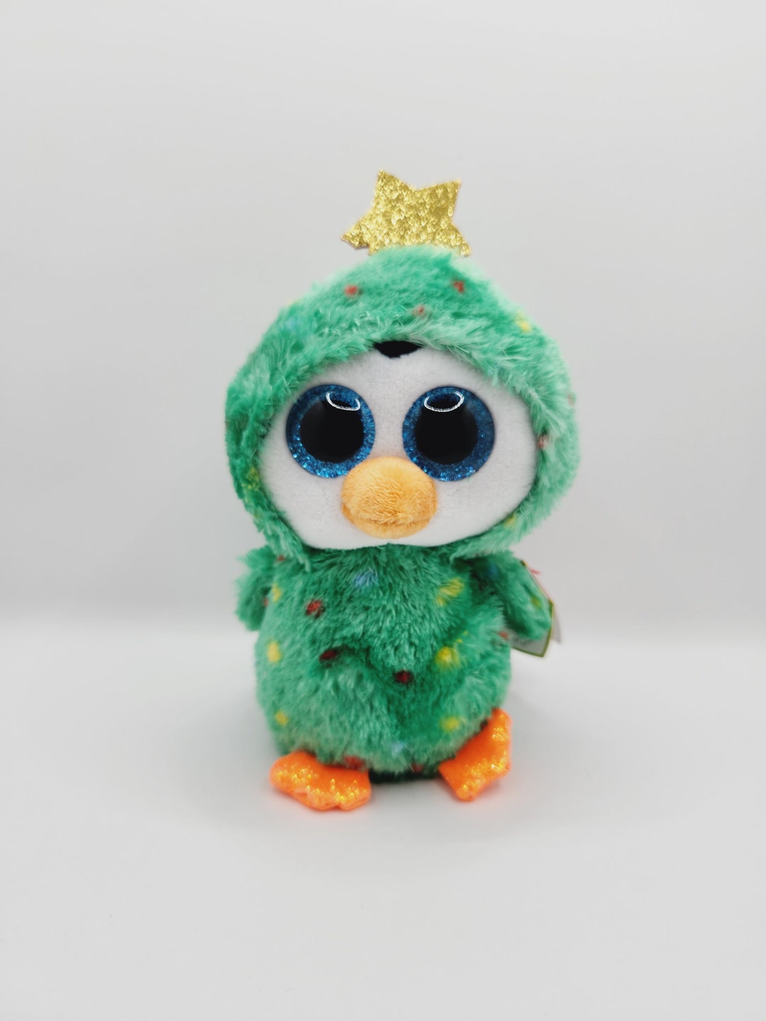 Vintage Ty Beanie Boo 'noel' the Christmas Tree Penguin (6 Inch) - Etsy