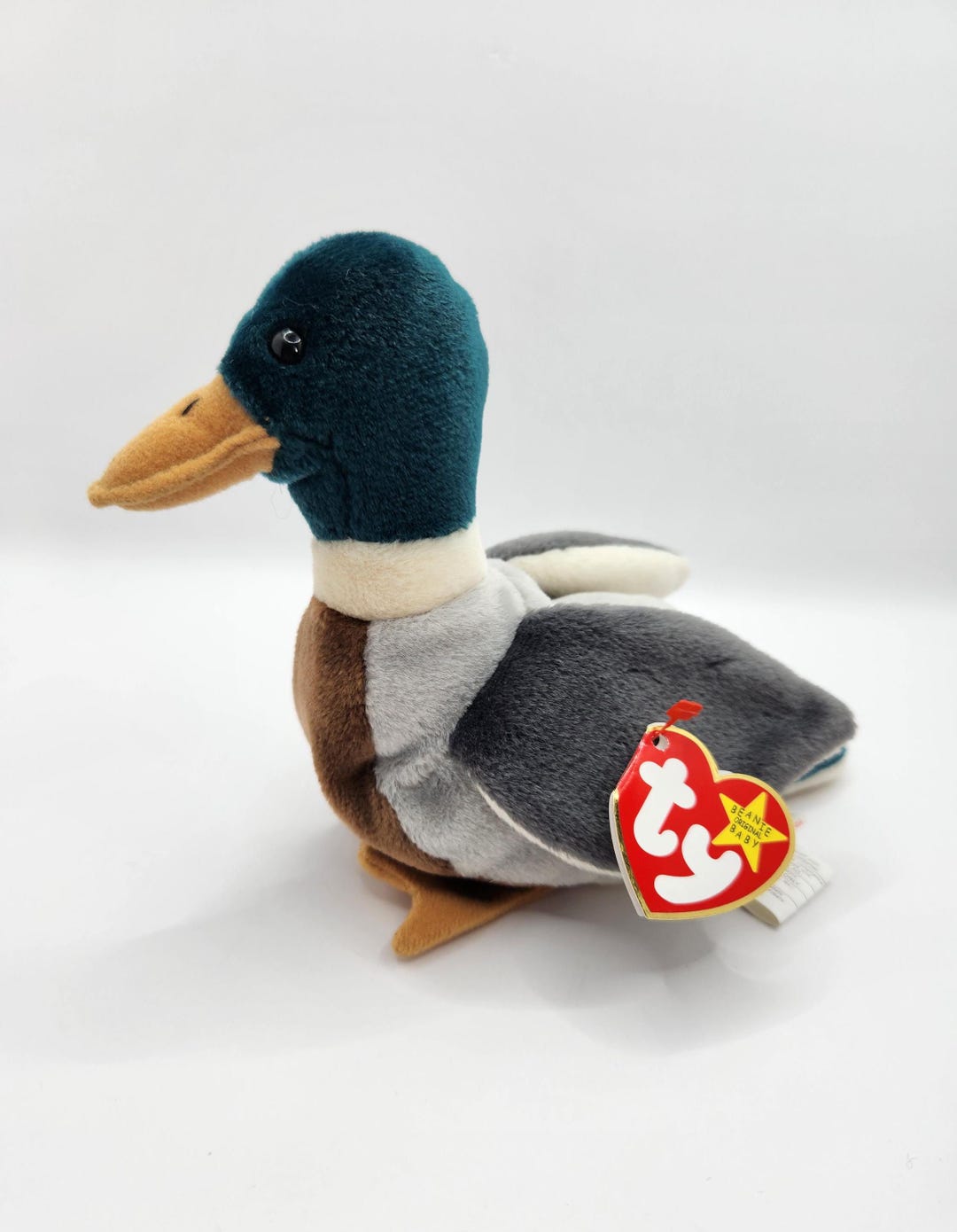 Vintage Ty Beanie Baby 'jake' the Mallard Duck (5.5 Inch) - Etsy
