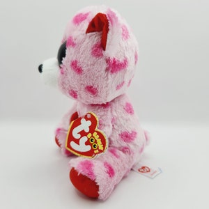 Vintage Ty Beanie Boo 'sweetikins' the Pink Bear Holding a Heart (6 ...