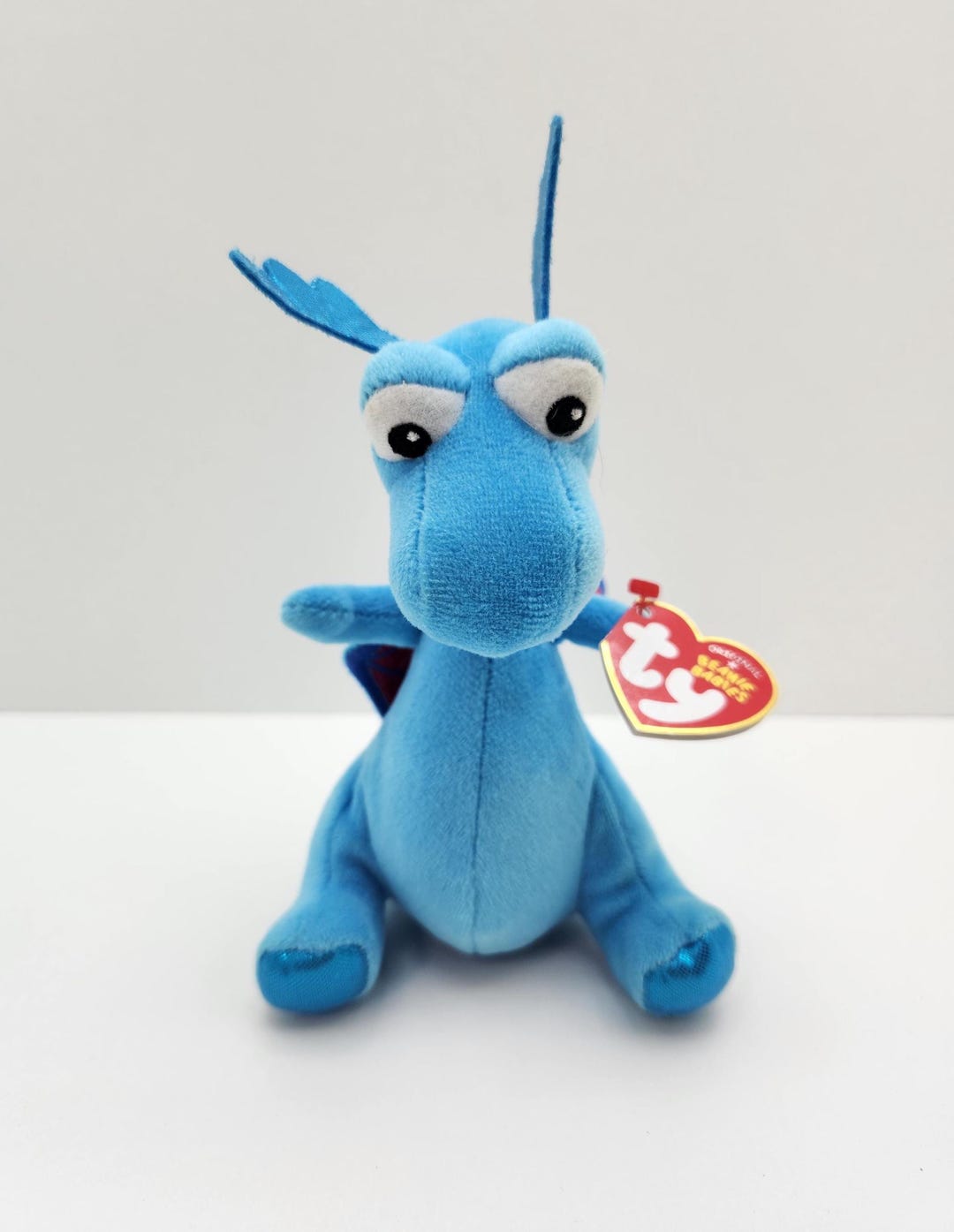 Vintage Ty Beanie Baby "stuffy" the Dragon From the Movie Doc ...