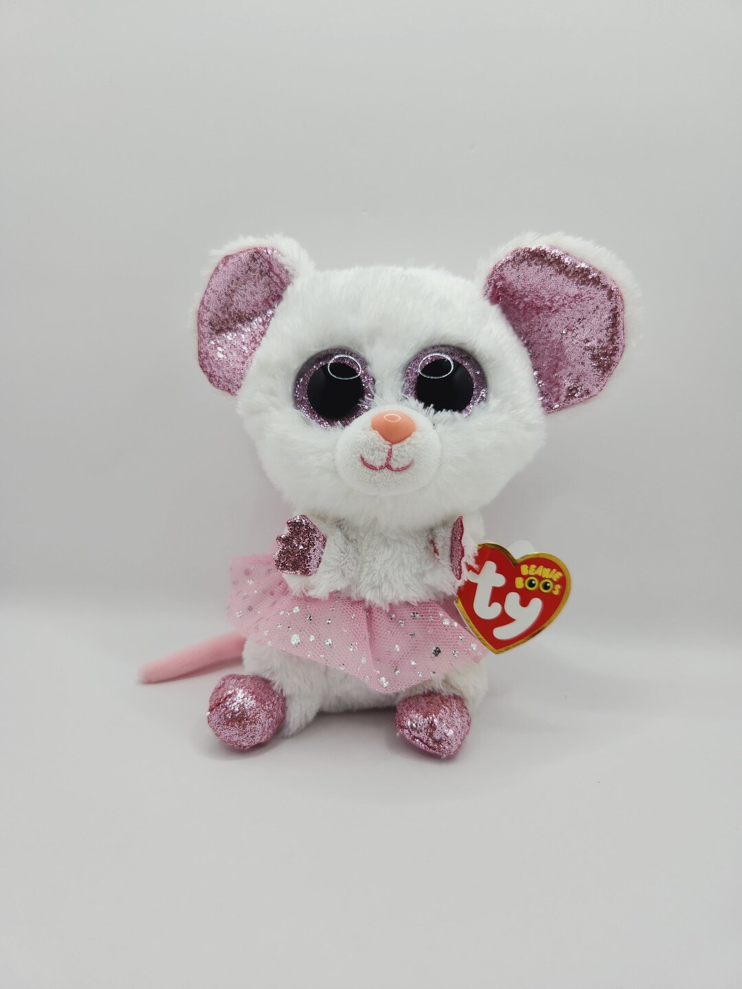 Vintage Ty Beanie Boo 'nina' the Ballerina Mouse (6 Inch) - Etsy