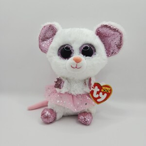 Vintage Ty Beanie Boo 'nina' the Ballerina Mouse (6 Inch) - Etsy