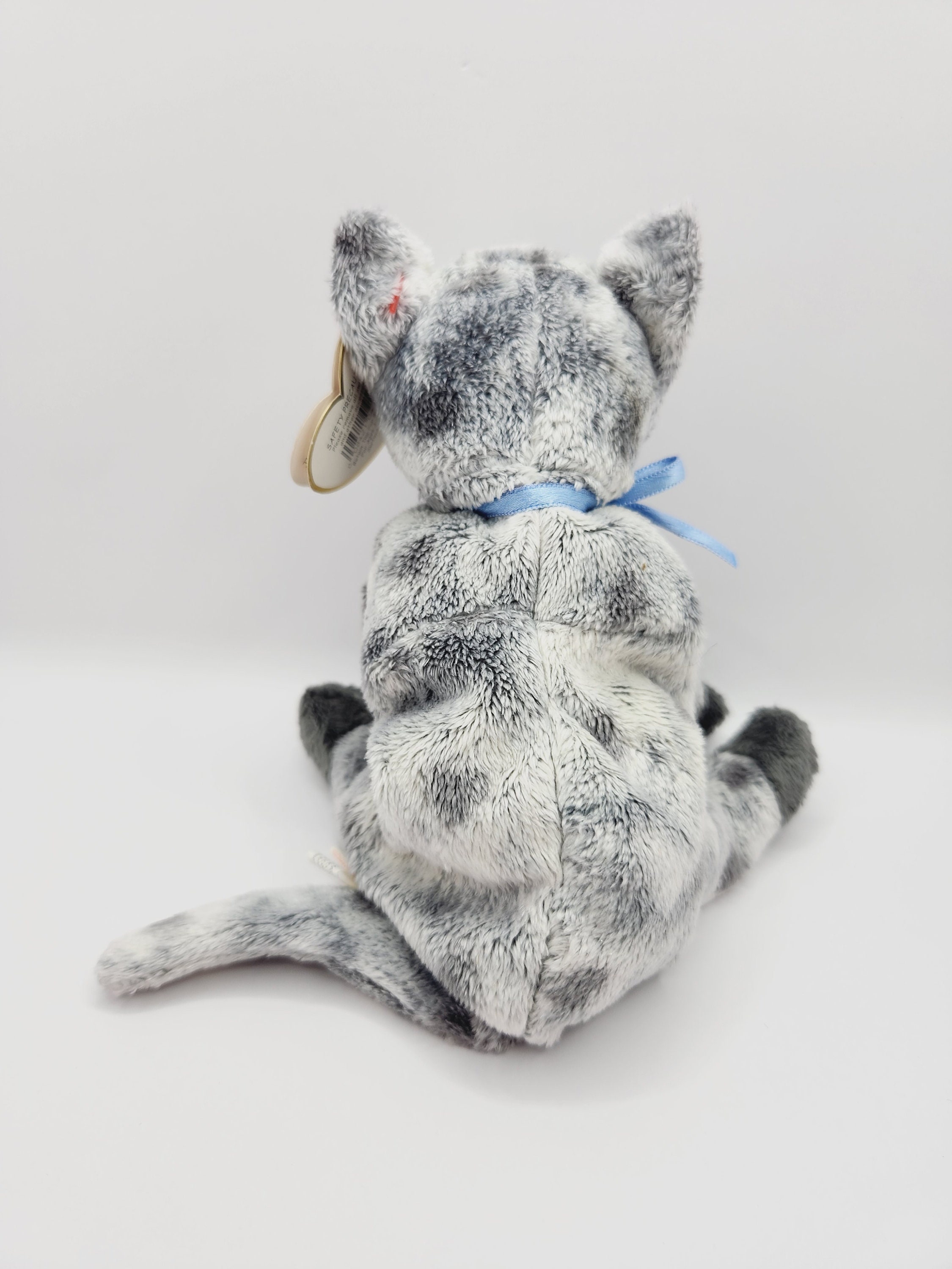 Ty Beanie Baby 'frisco' the Gray Tabby Cat 7 Inch - Etsy