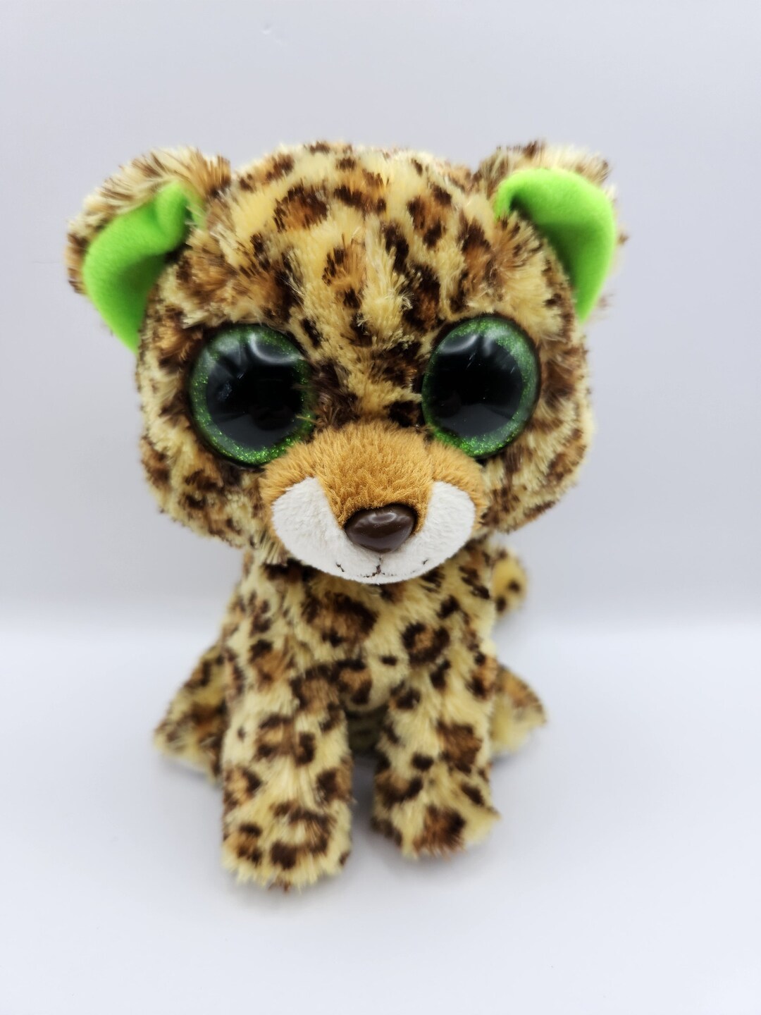 Ty Beanie Boo 'speckles' the Leopard 6 Inch Glitter Eyes - Etsy